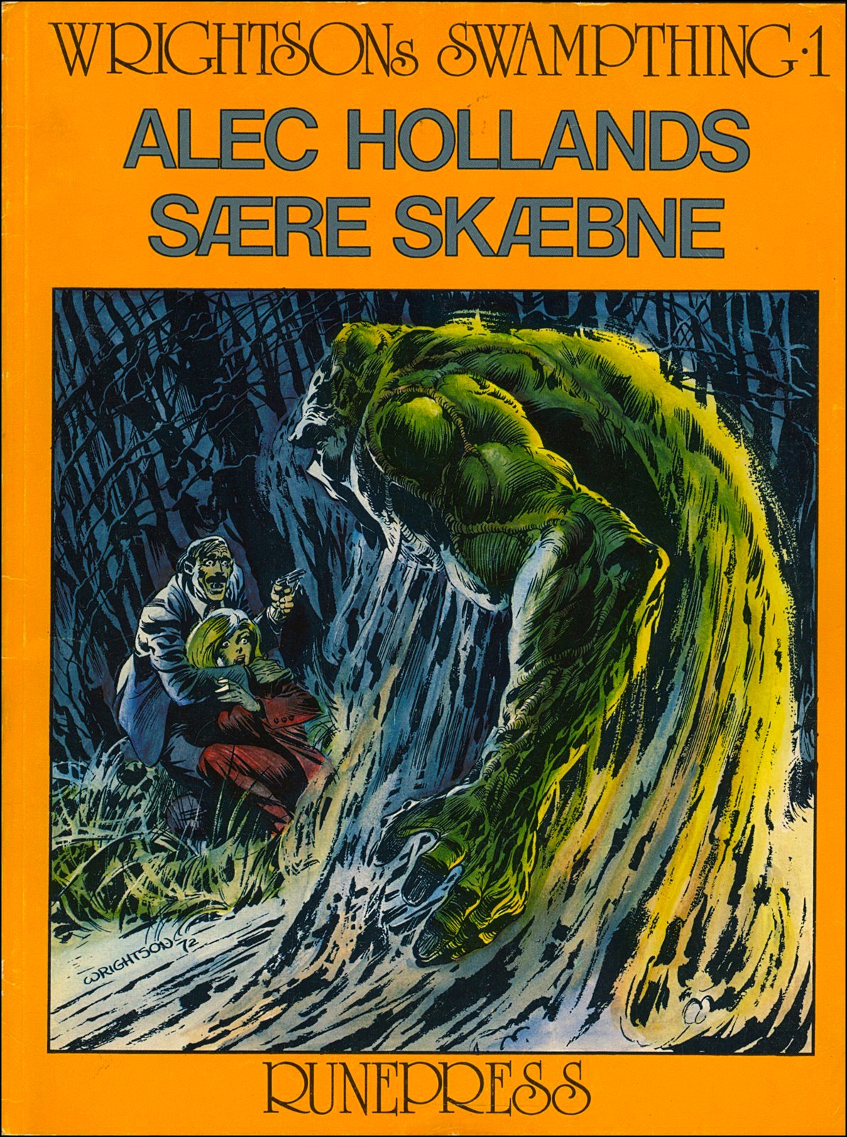 Cap'n's Comics: Swamp Thing #1 Cover by Berni Wrightson