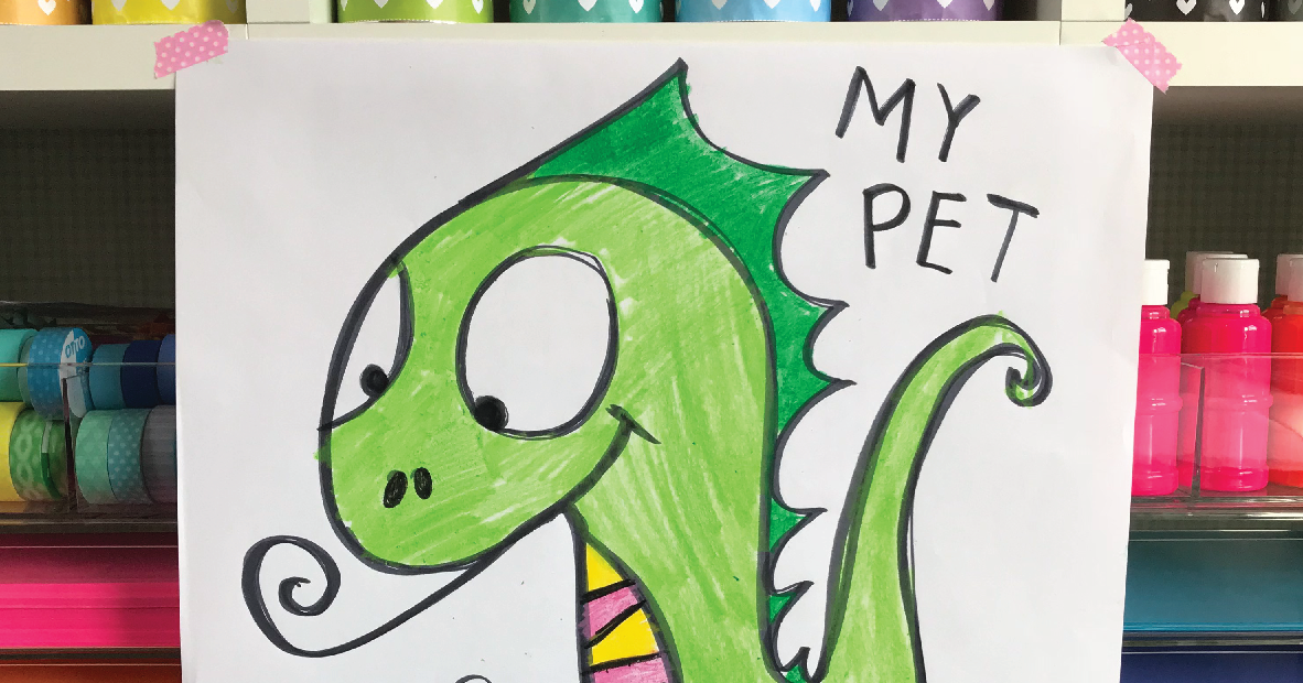 Pet Directed Drawing | From the Pond