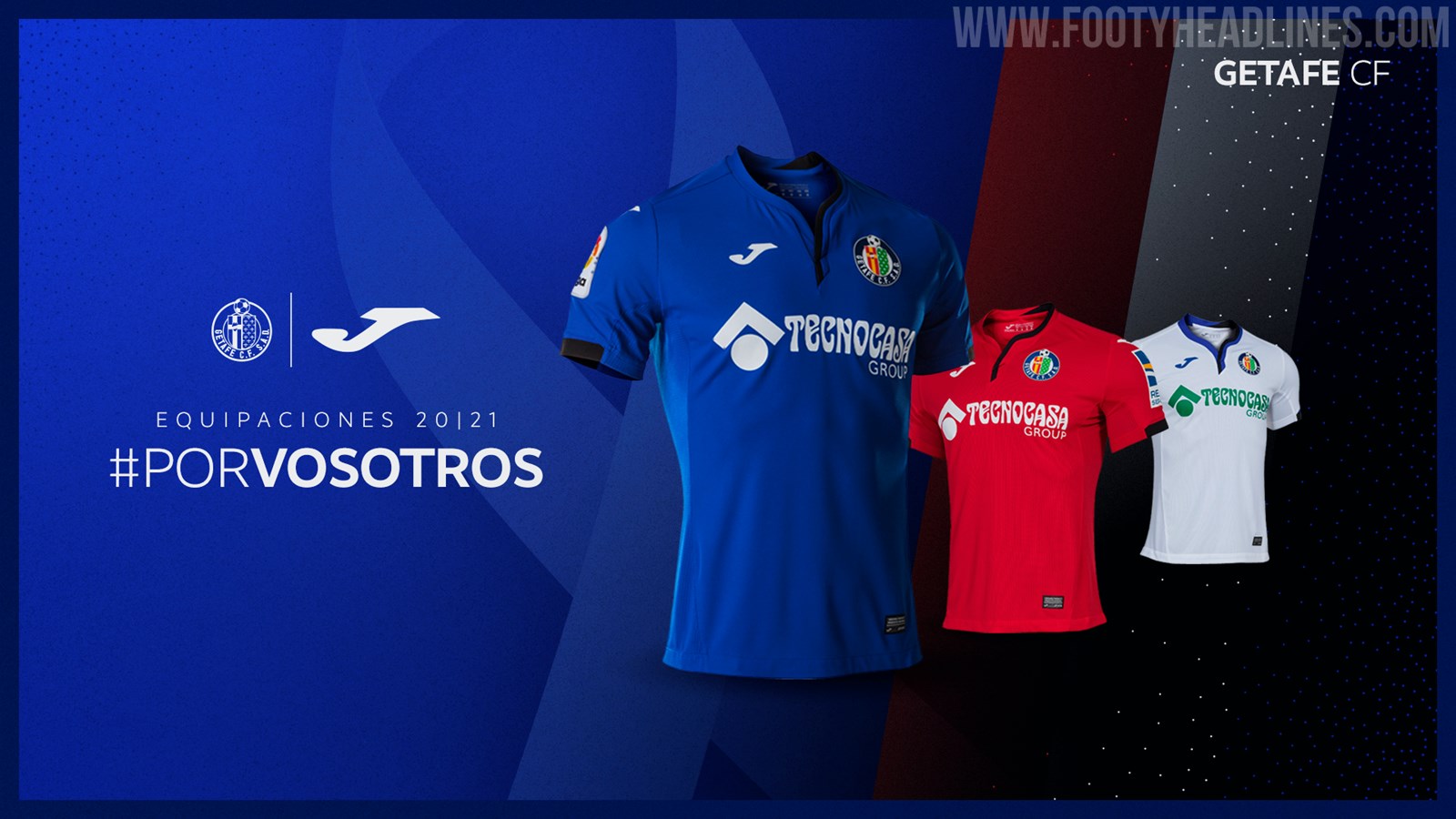 Getafe 20-21 Home, Away & Third Kits Released - Pay Homage To Victims ...