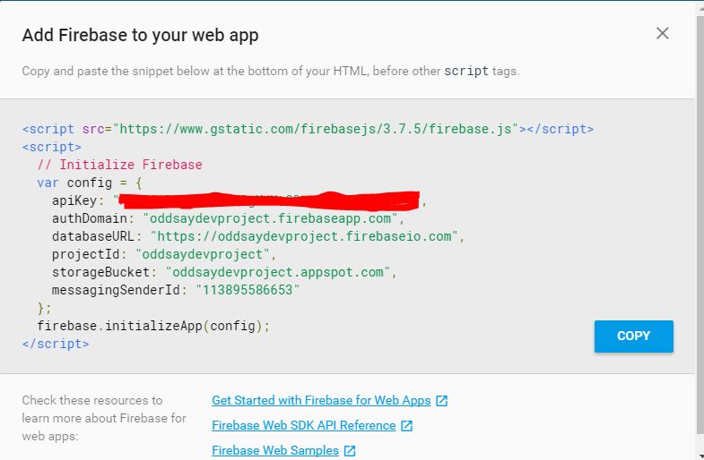 Menggunakan Sampel Kode Database Firebase Berbasis Web ~ Oddsay
