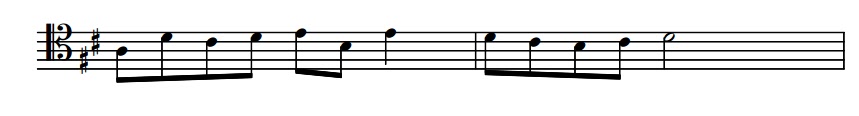 MusicOnlineUK: Lesson 5.2 - The Tenor Clef
