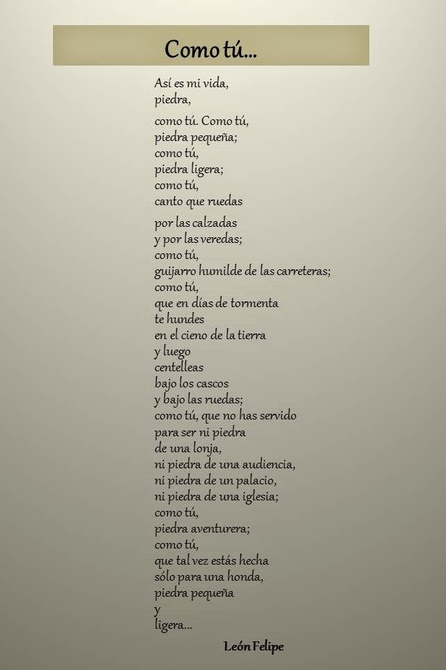 EL Rincón de Yanka: EL POETA Y EL FILÓSOFO DE LEÓN FELIPE