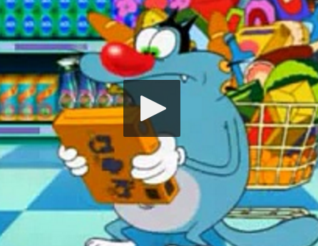 Oggy and the Cockroaches - Chatter Box | Cartoon Video