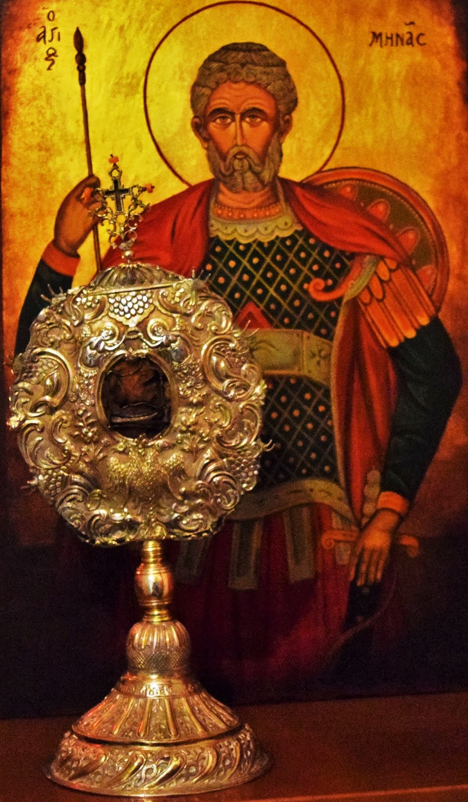 Greek Orthodox Religious Tourism: ΙΕΡΟ ΛΕΙΨΑΝΟ ΤΟΥ ΑΓΙΟΥ ΜΕΓΑΛΟΜΑΡΤΥΡΑ ...