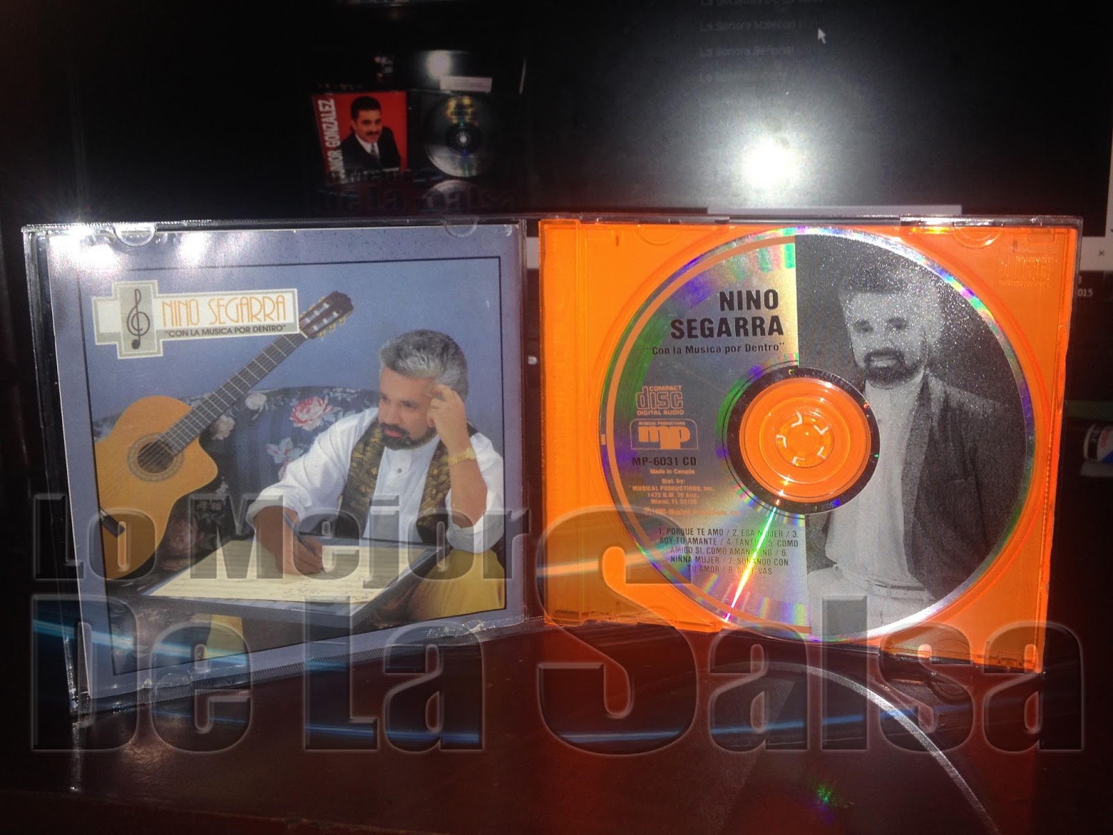 Lo Mejor de La salsa: Nino Segarra - " Con La Música Por Dentro " - 1990