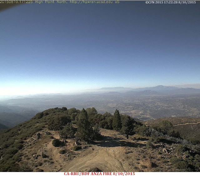 CFN - CALIFORNIA FIRE NEWS - CAL FIRE NEWS : CA-RRU Anza Fire ...