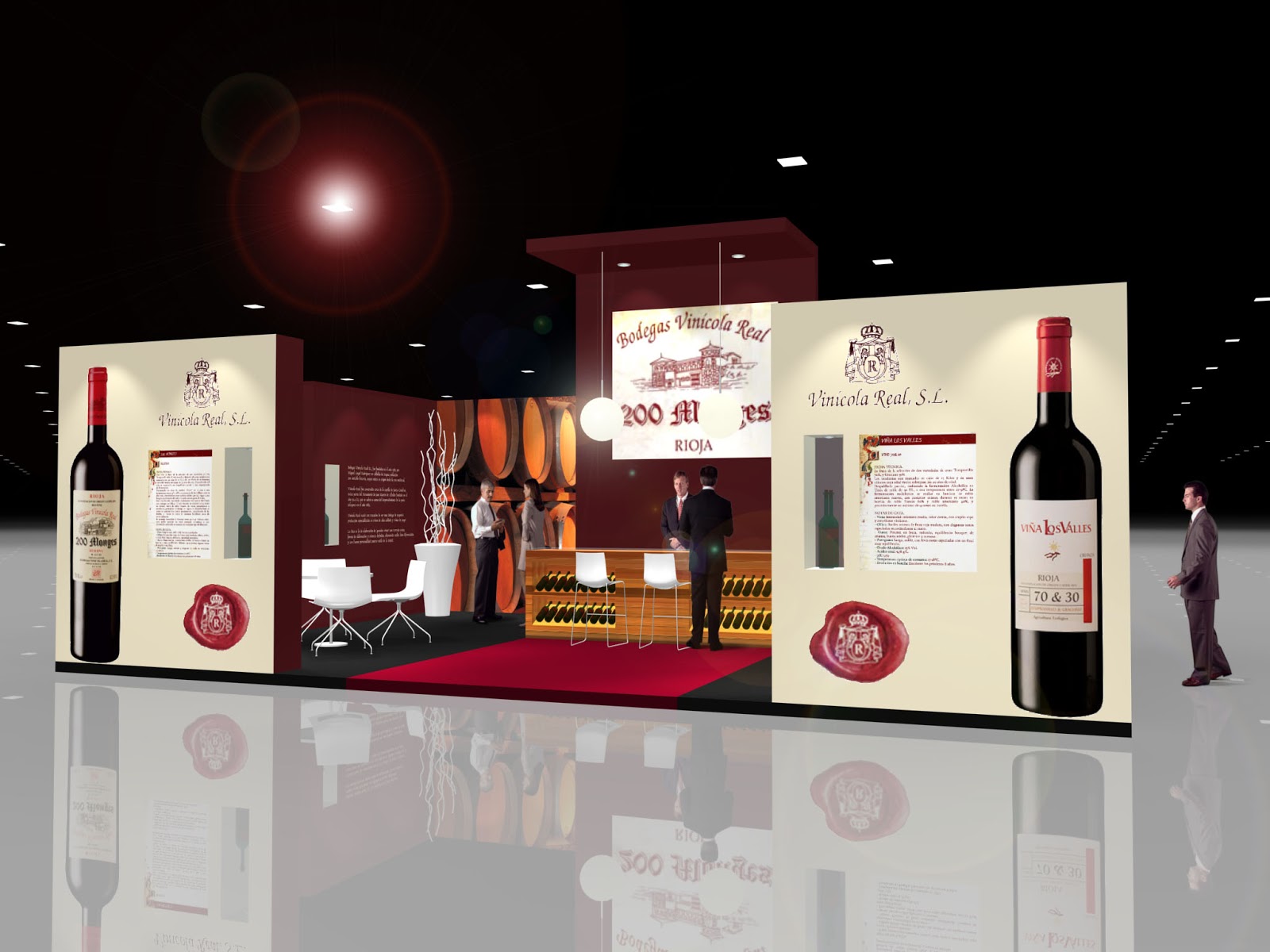 MG DISEÑO: STAND BODEGAS VINICOLAS
