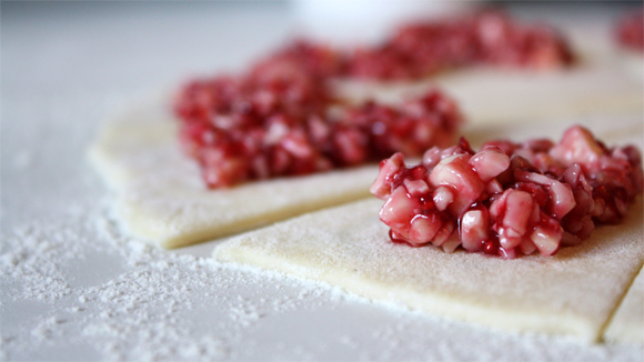 Elly's Art: Rugalach mit Himbeerfüllung