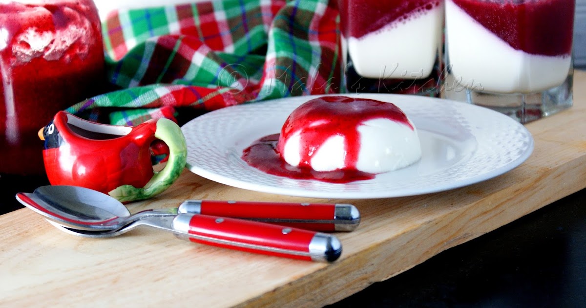 Cranberry Panna Cotta - Malas-Kitchen