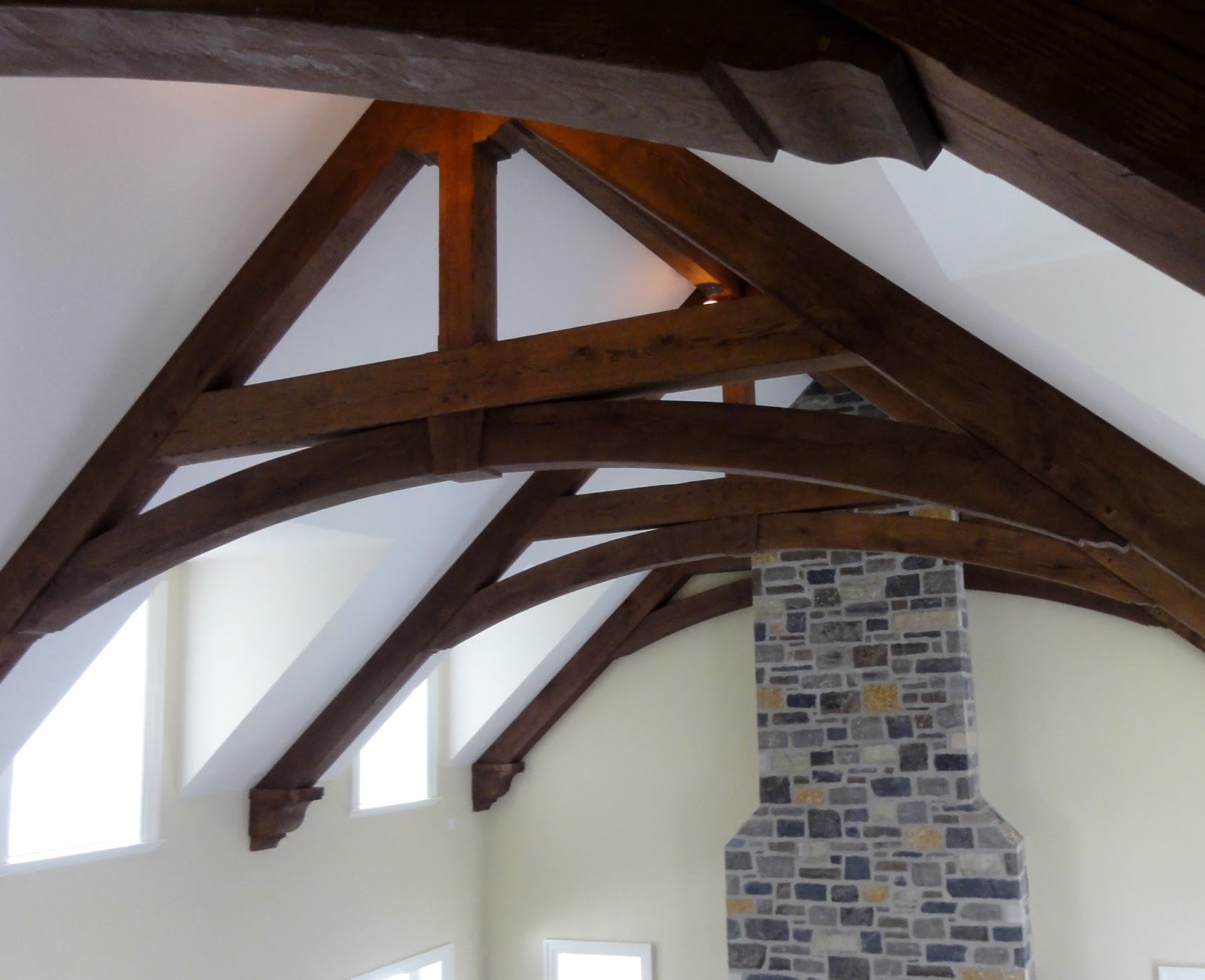 Timber Frame Design: Pavilion Oak Timber Truss