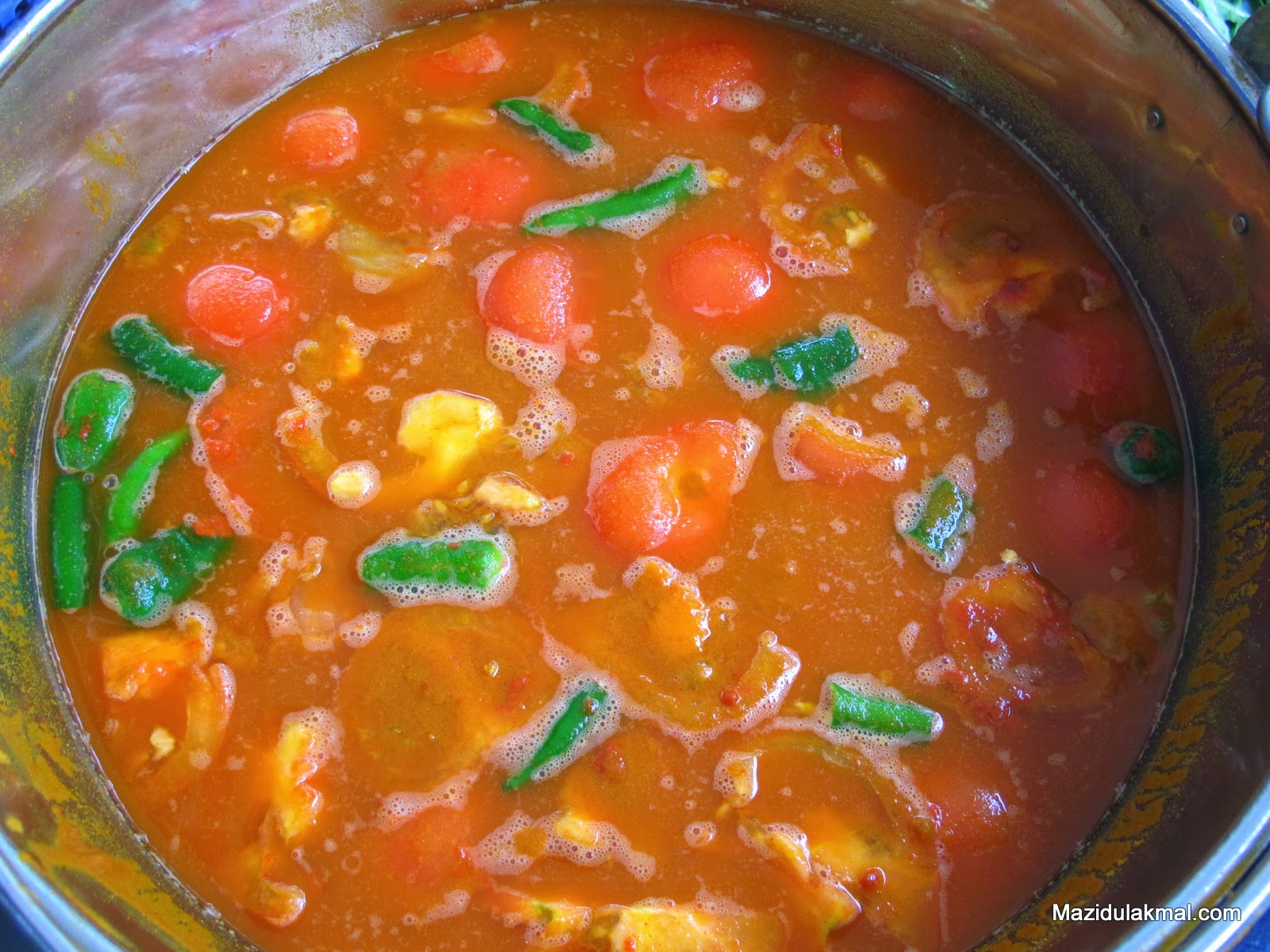 BERSAMA MAZIDUL: KARI KEPALA IKAN ENAK RESTORAN ZK DI JALAN KG. ATTAP ...