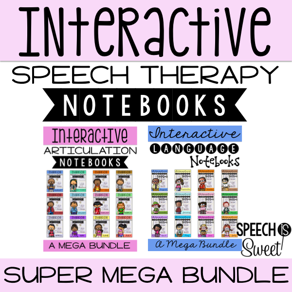 September Interactive Language Notebook - Speech is Sweet