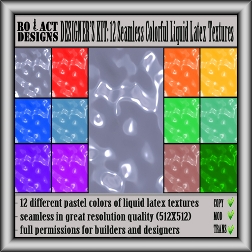 Ro!Act Designs: ..::RO!ACT::..DESIGNS Designer's Kit: 12 Seamless ...