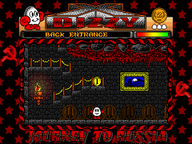 Indie Retro News: Dizzy X - Journey to Russia - A very Dizzy AGE remake ...