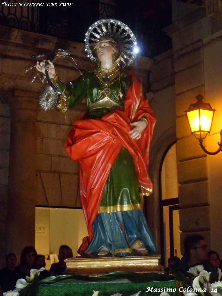 Voci e colori del Sud: Irenes Martyr inclita - La festa di Sant'Irene ...