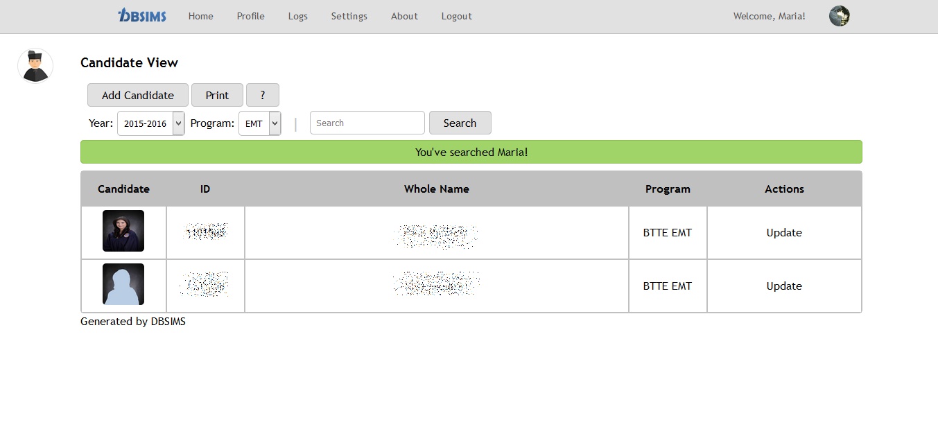 Student Information System in php | Complete Project
