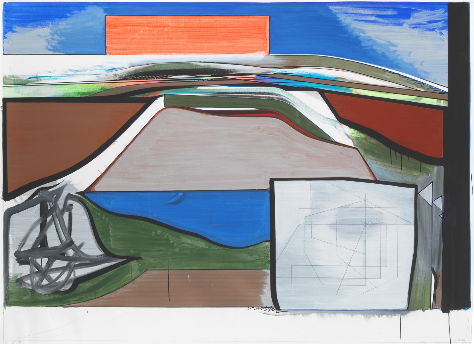 Spencer Alley: Thomas Scheibitz, Living German Painter