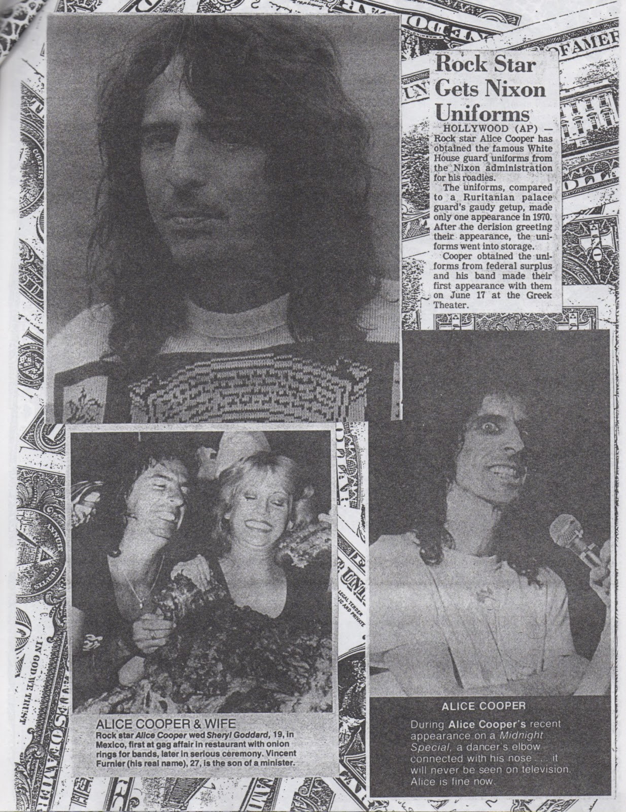 EvenSpot Speaks: 1996, Alice's Bloody Rag Zine #1