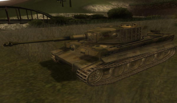 Tiger Tank Vl + Interior V1.1 | GTAind - Mod GTA Indonesia