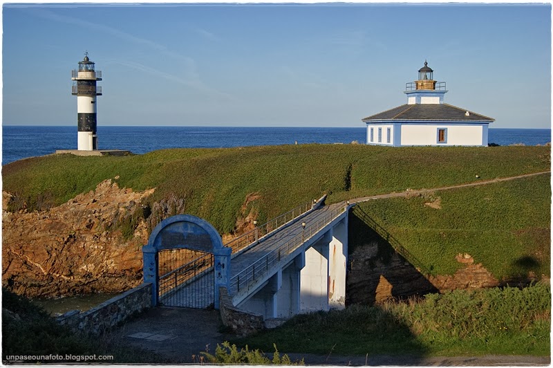 Un paseo,una foto: Faro Illa Pancha. Ribadeo (Lugo)