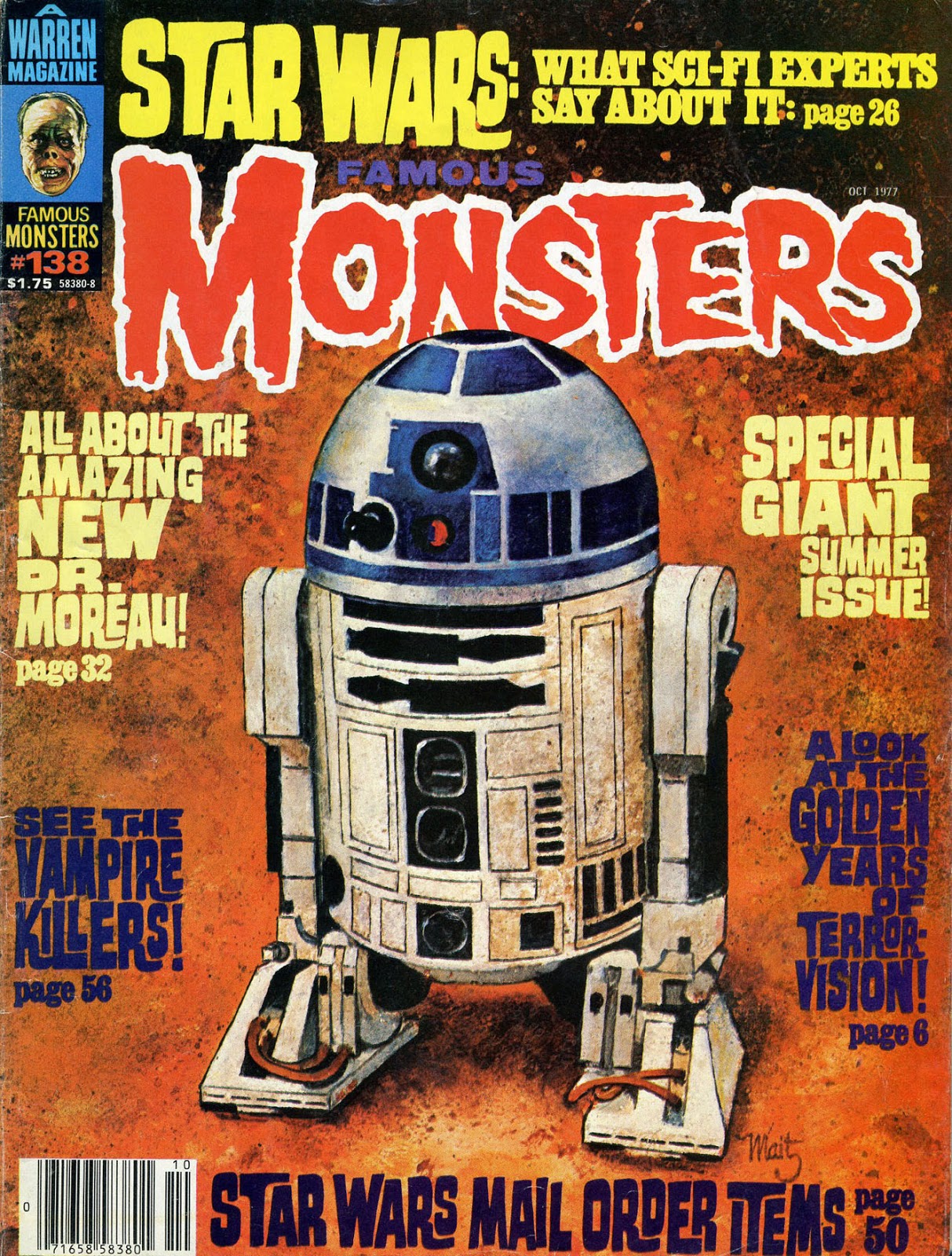 STARLOGGED - GEEK MEDIA AGAIN: 1977 - STAR WARS in FAMOUS MONSTERS OF ...