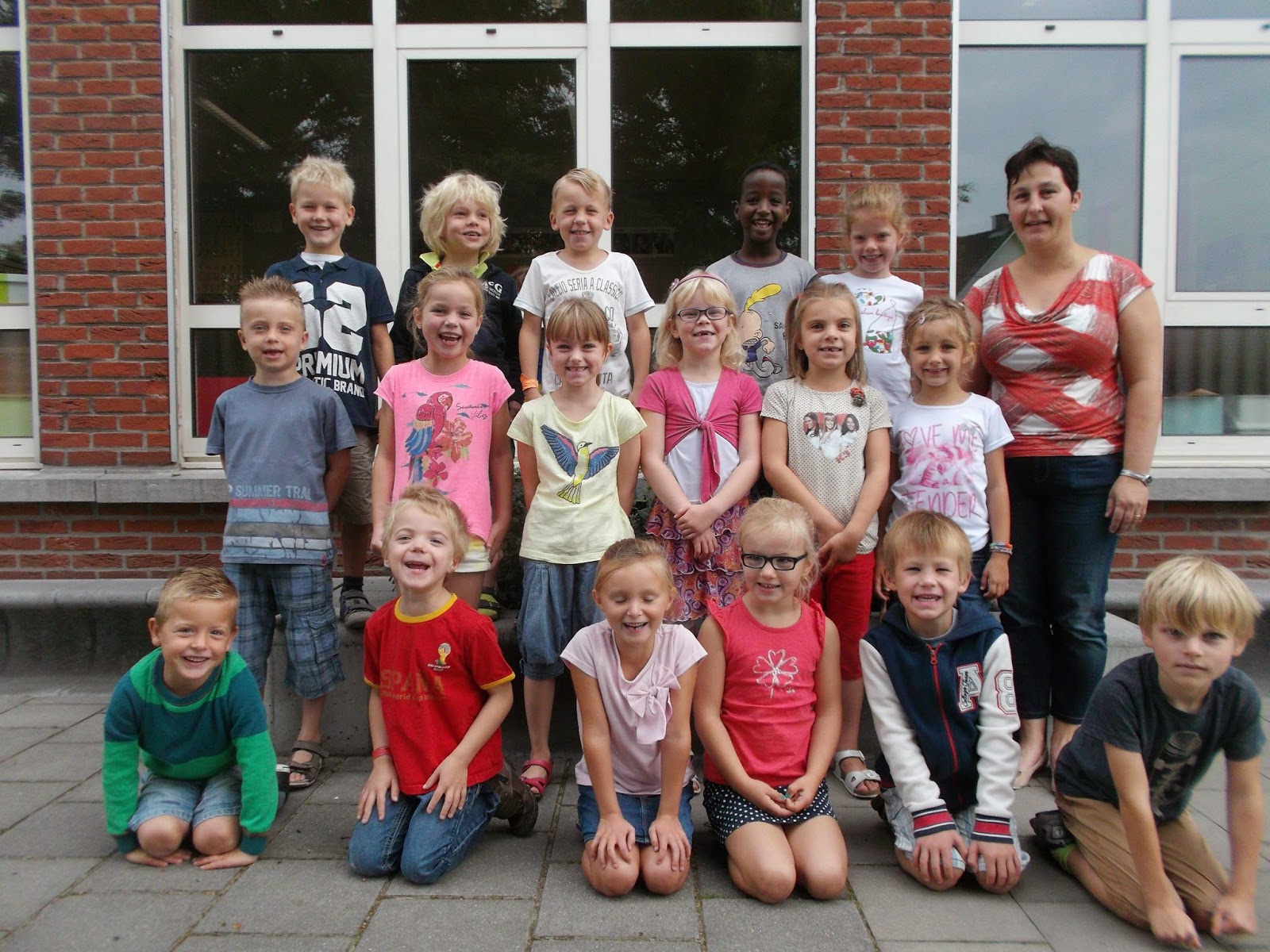 De fotoblog van het 1e leerjaar: Eerste klasje