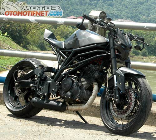 Foto Modifikasi Suzuki Satria FU 150 Minor Fighter