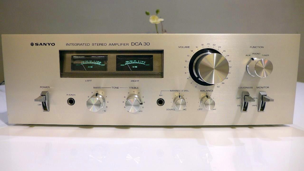 Sanyo DCA 30 - Integrated Amplifier | AudioBaza