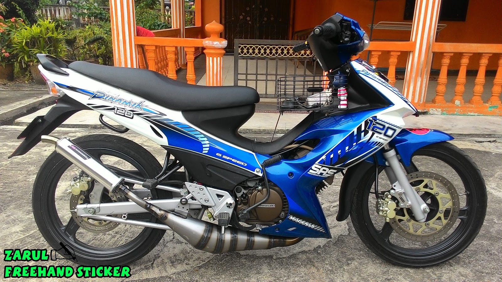 Dinamik Murtad: Modenas Dinamik 120 convert Kawasaki Leo Star