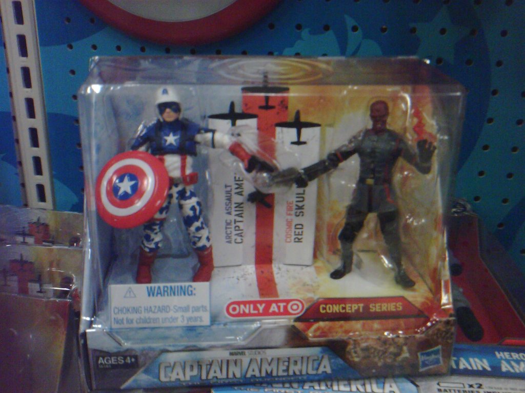 That Figures: NEWS: New Captain America Target-Exclusive Comic Packs