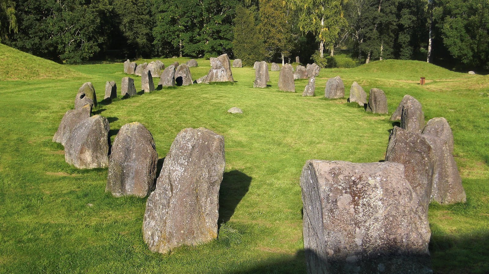 Hidden and little known places: Megalithic stone ships of Sweden