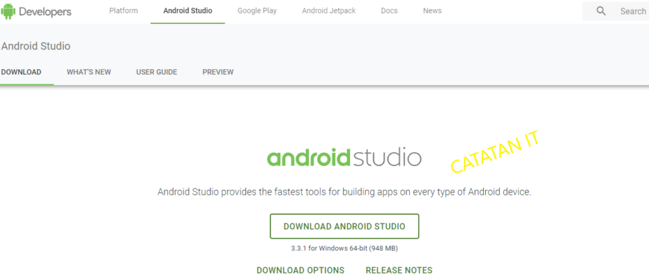 CARA INSTALL ANDROID STUDIO ~ Catatan IT CARA INSTALL ANDROID STUDIO ~ Catatan IT
