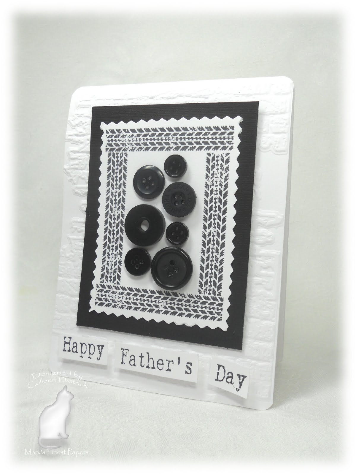 Mark's Finest Papers 60 - Button Tires | Colleen Dietrich Designs