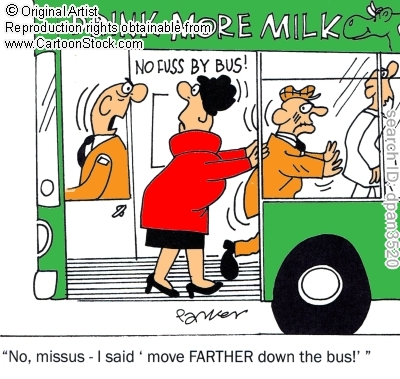 THE VIEW FROM THIS END: BUS PASS HEAVEN / HELL