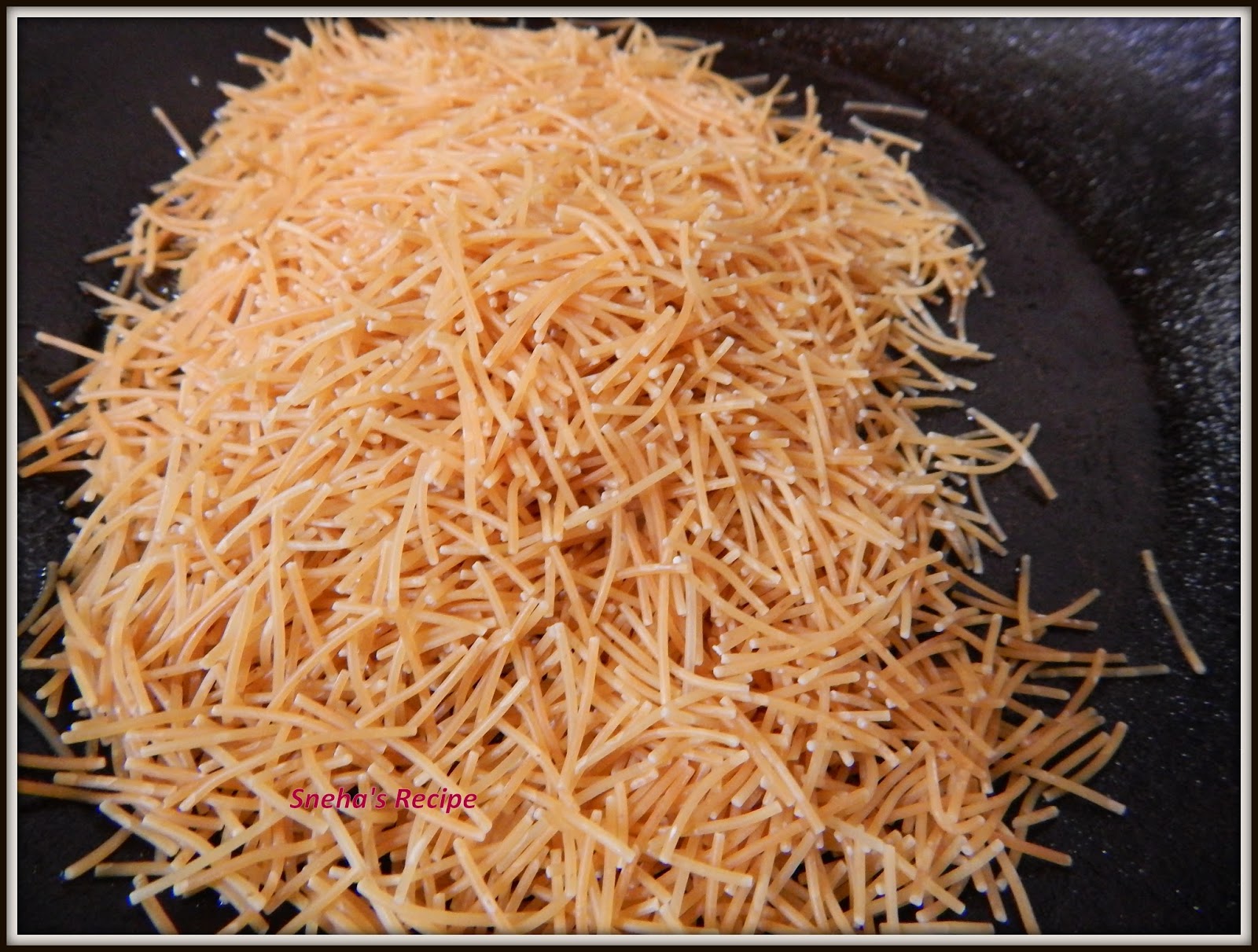 Lebanese Rishta - A Lentil Soup - Sneha's Recipe