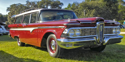ANOS DOURADOS: IMAGENS & FATOS: IMAGENS - Carro: "FORD EDSEL VILLAGER"