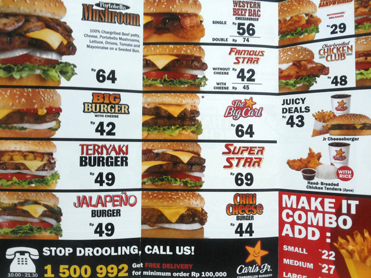 Miumiu Katze: Fast Food Carl's Junior