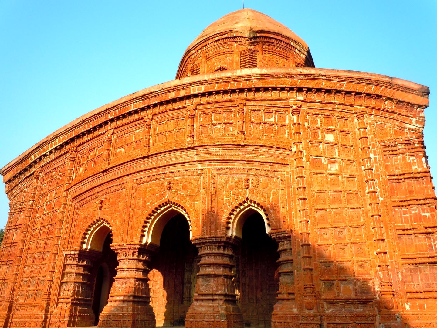 Just About Everything: Brindaban Chandra's Math, terracotta temple ...