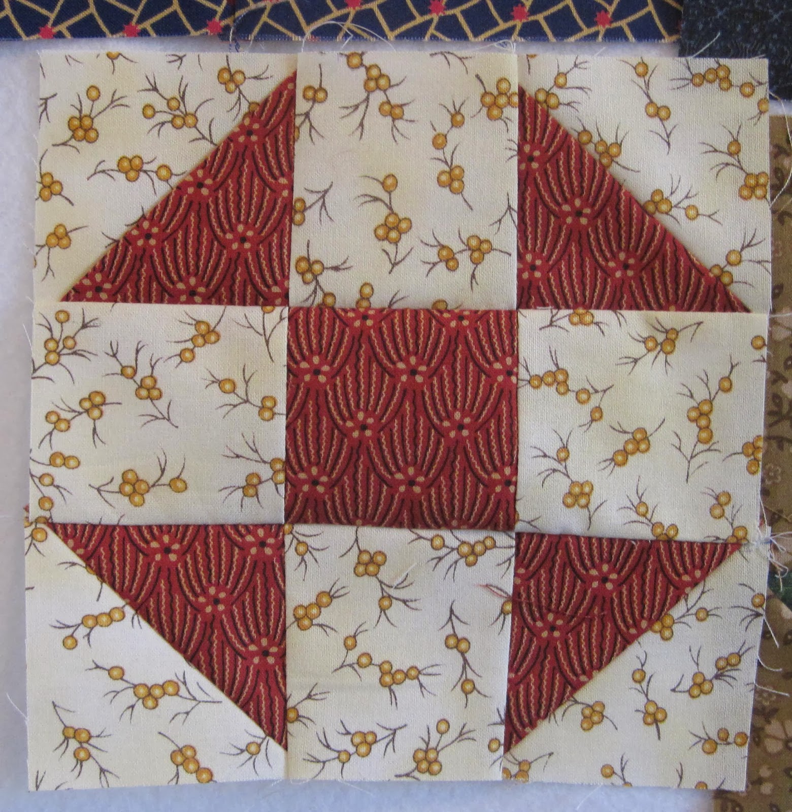 Quilts, Life and Balance: Country Threads Block of the Month December ...
