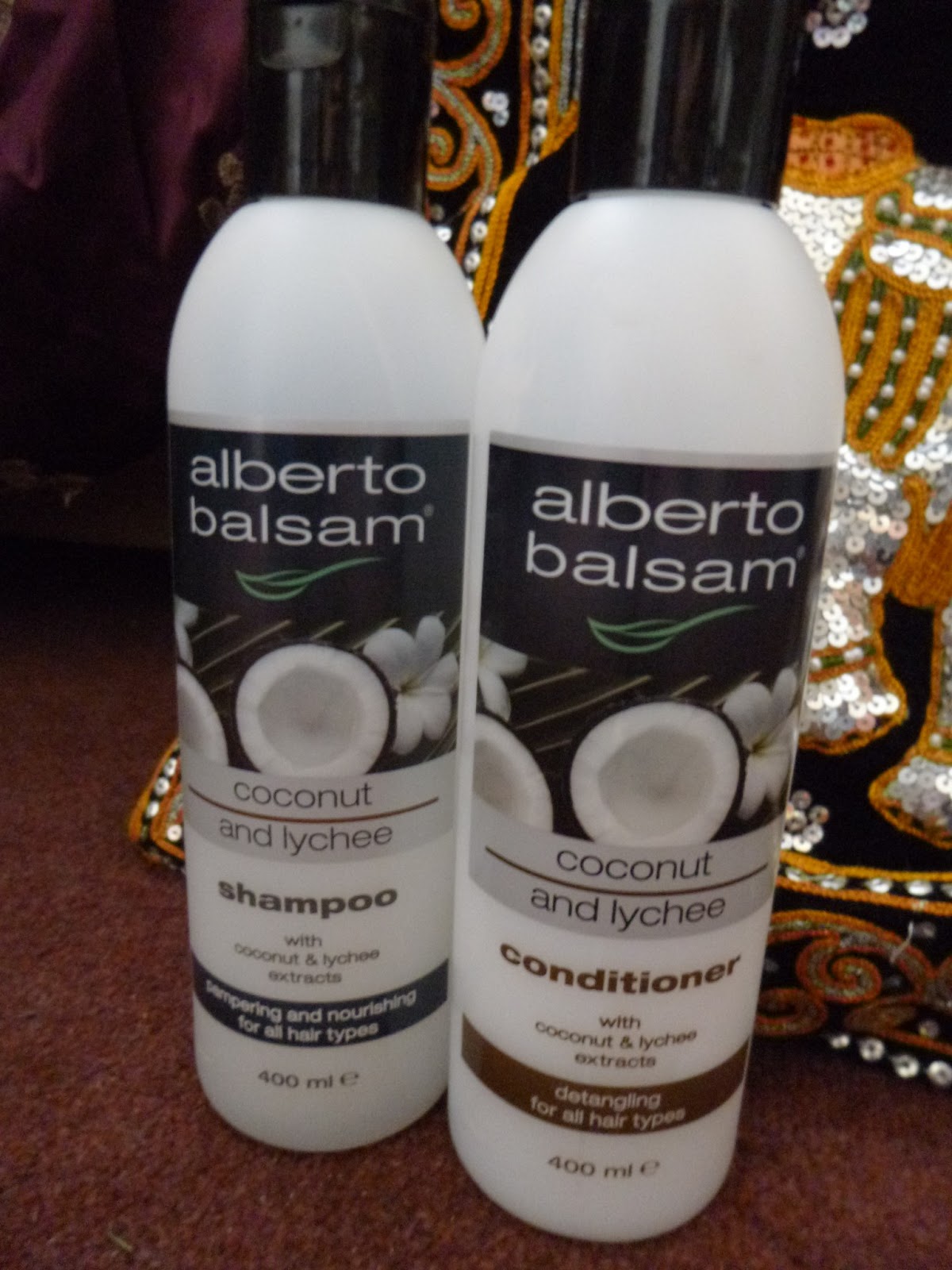 Just Add Ginger: Alberto Balsam Coconut & Lychee Shampoo and ...