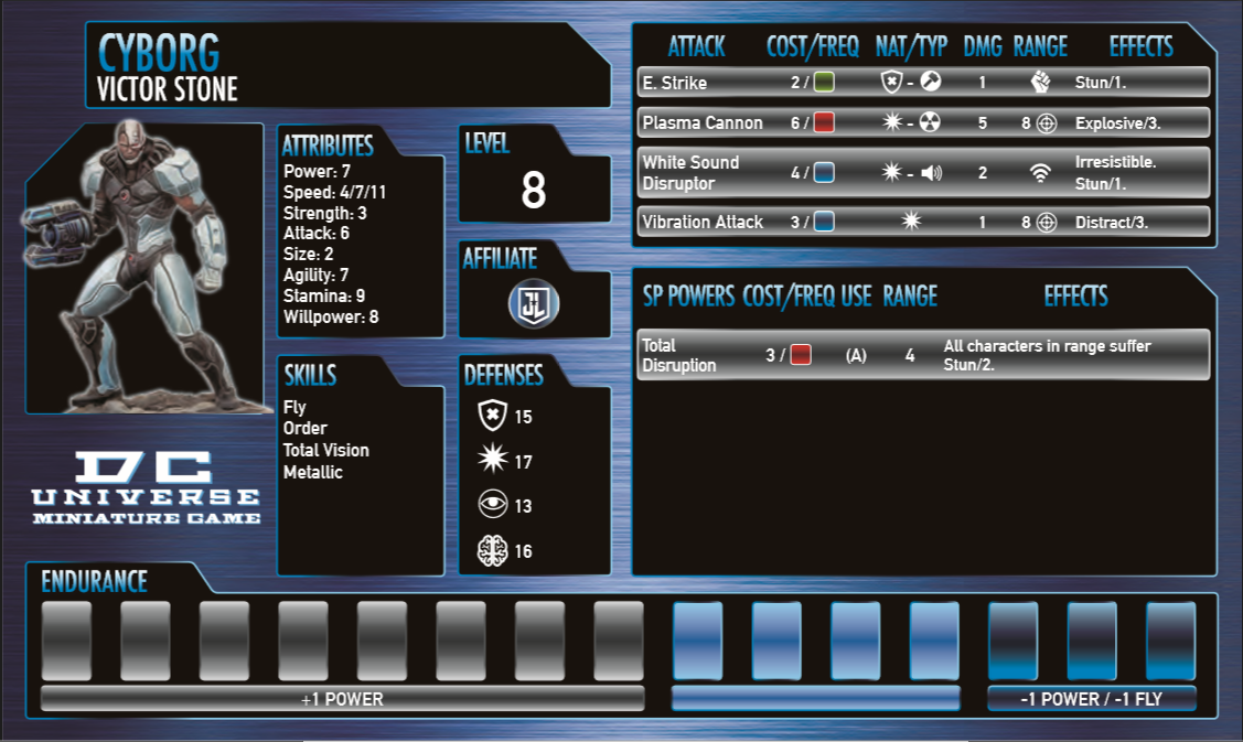 GMorts Chaotica: Knight Models - DC Universe Miniatures Game