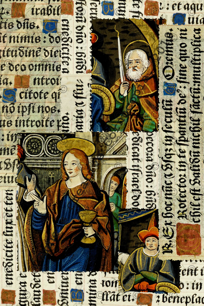 Anne's Creative Cornucopia: "Medieval Story People 6" - Postcard