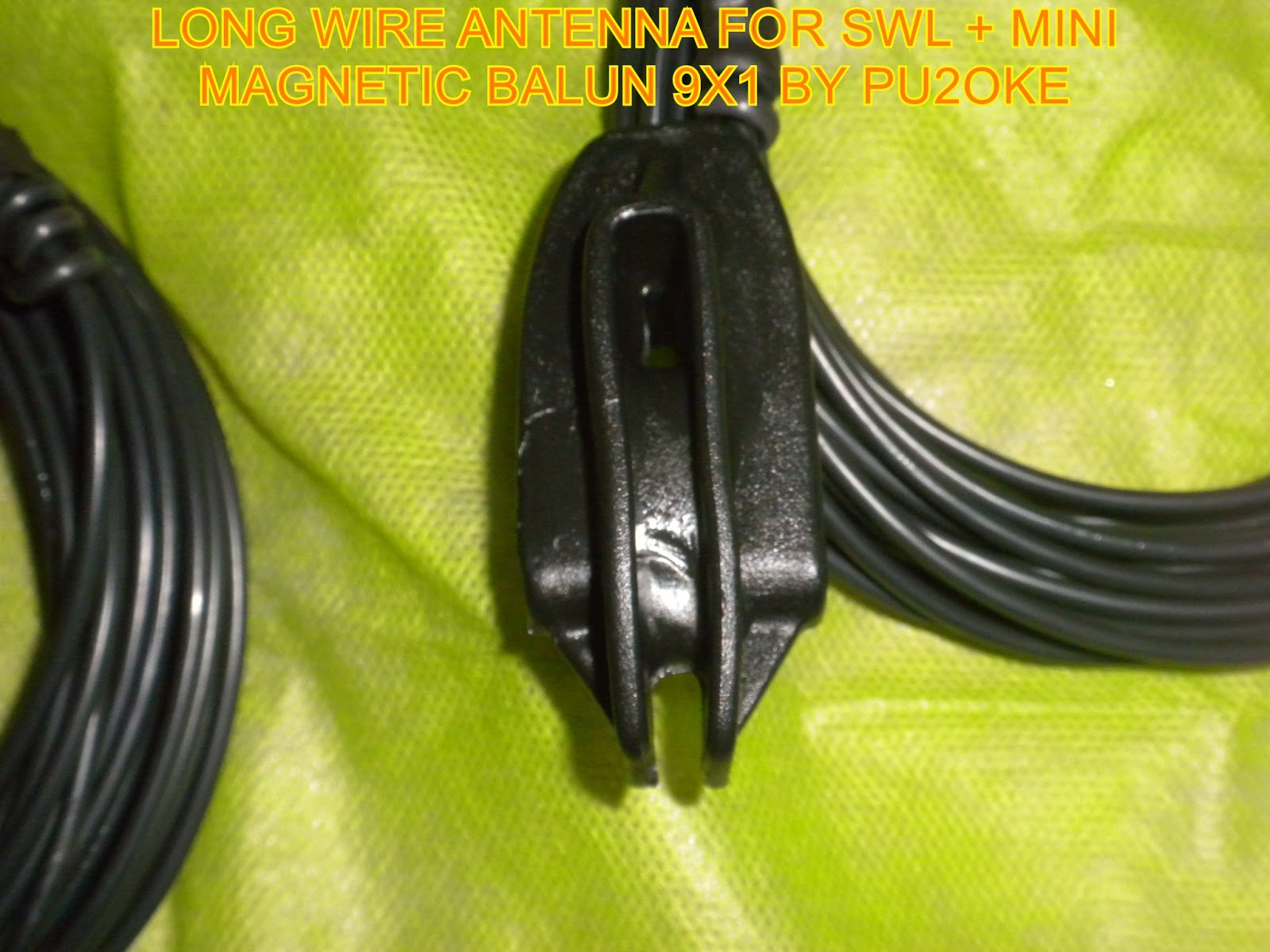 OKE ANTENNAS: LONG WIRE ANTENNA FOR SWL + MINI MAGNETIC BALUN 9X1