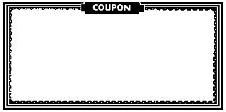 blank coupon border