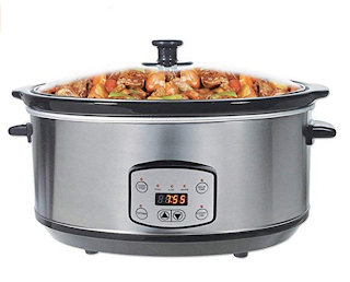 Best Slow Digital Slow Cooker,Haolide 5-Quart Oval Shape Stainless ...