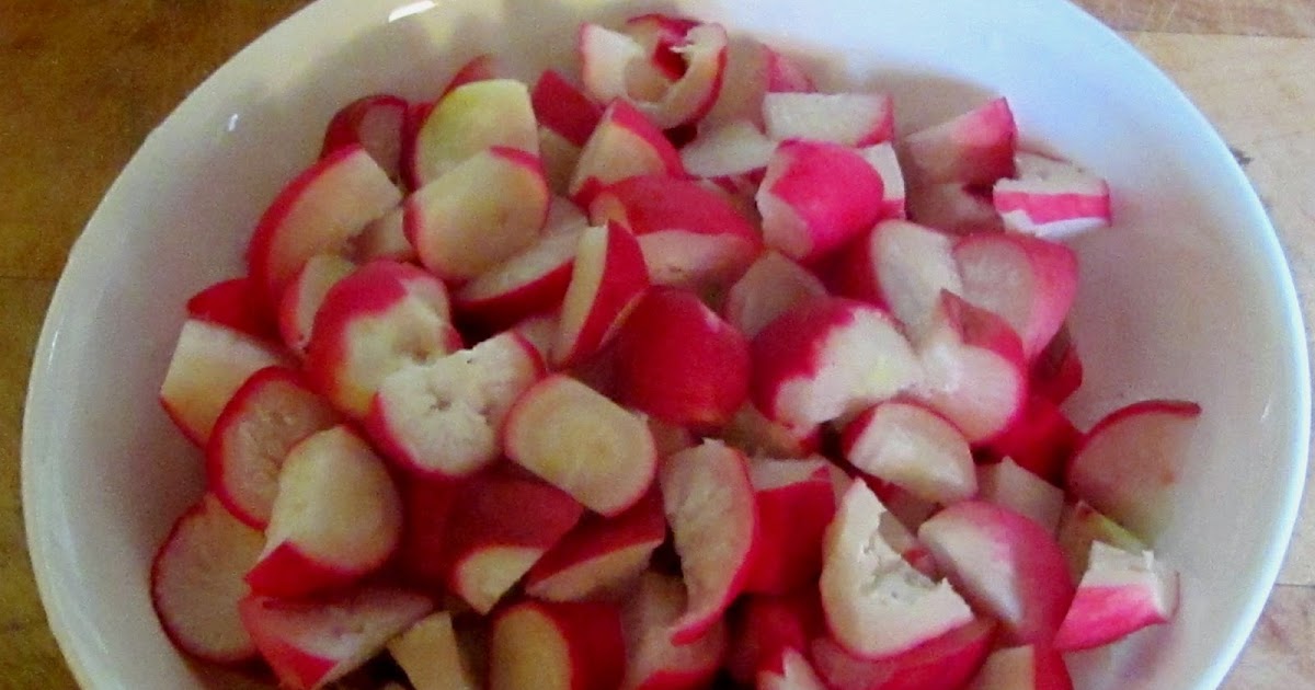 Cappy & Pegody's World: Ray Robin's Rosy Red Radish Relish Recipe