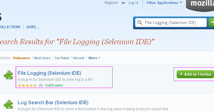 Selenium IDE Selenium IDE