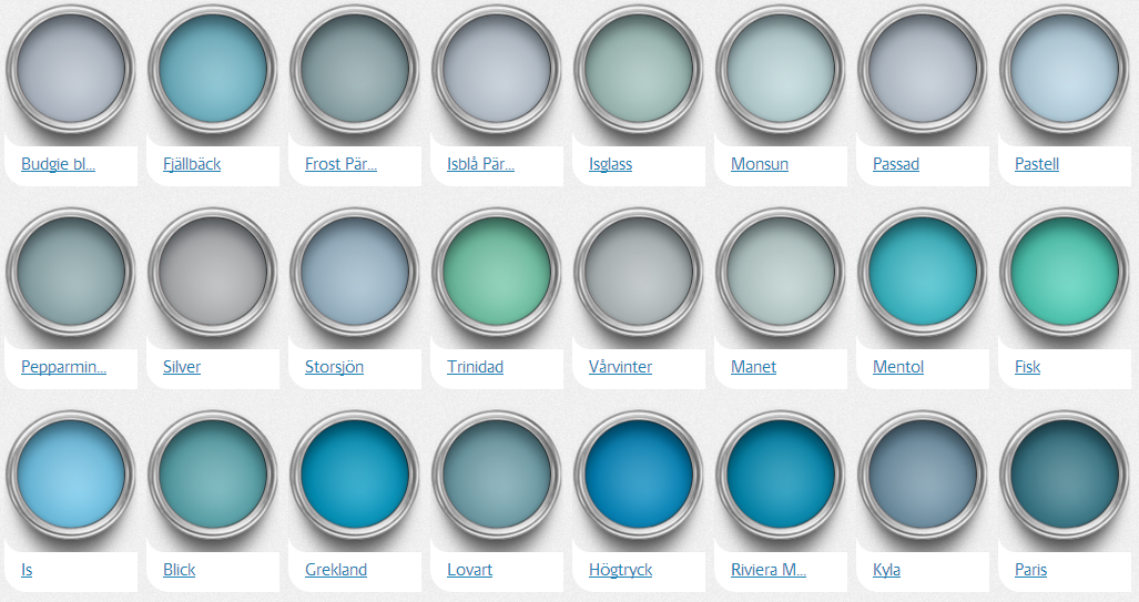 the dove and the sea: Alcro Paints