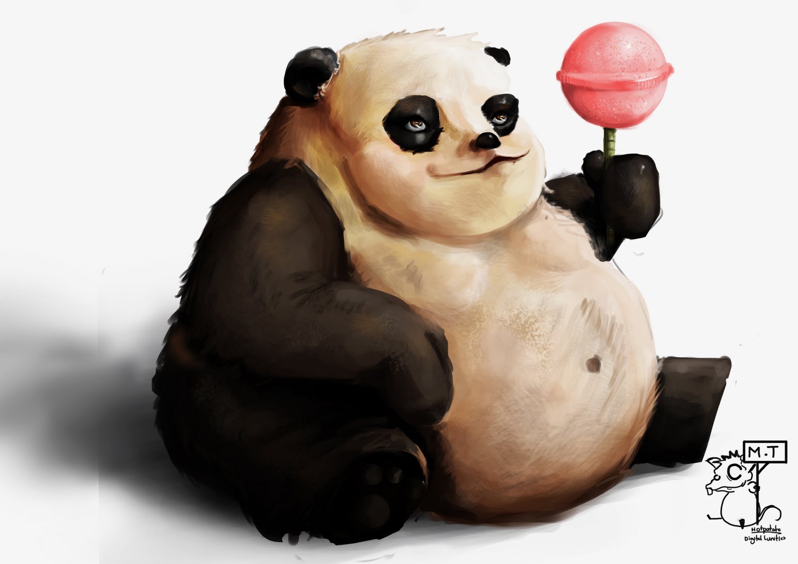 Funny fat panda |Funny Animal