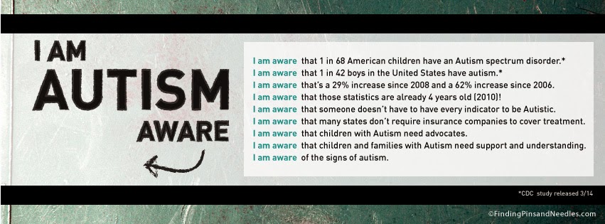 Autism Awareness Facebook Cover (2014)
